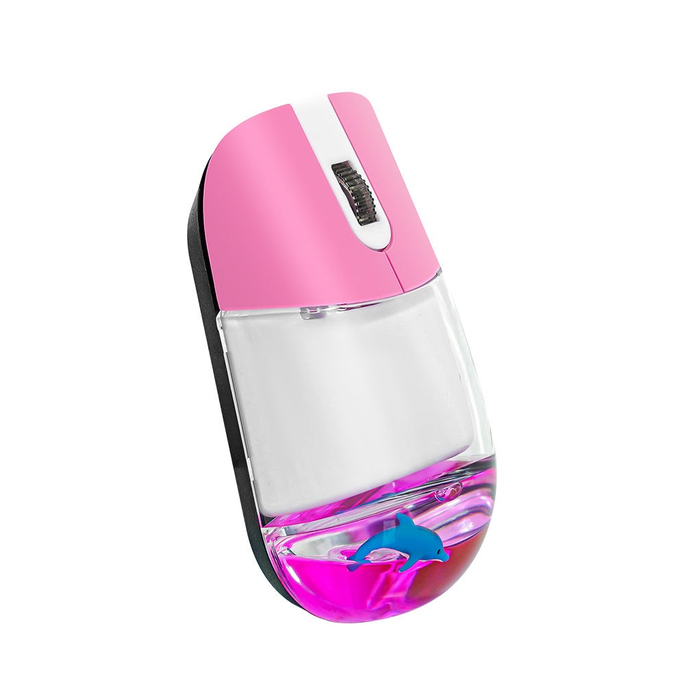 Buy Whimsical 2.4G Wireless Mouse With Floating Animal Design ...