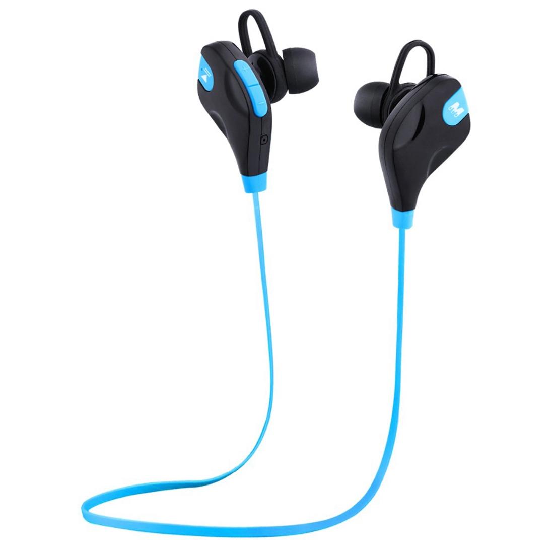 Buy Wireless Bluetooth Earphones With Mic & Control M8 Blue Earbuds ...