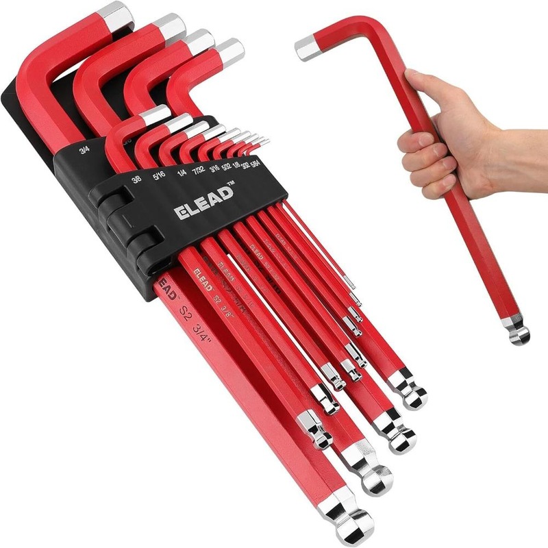 Buy Wrench Sets Elead 13Pc Extra Large Hex Key Set Long Allen Wrench ...