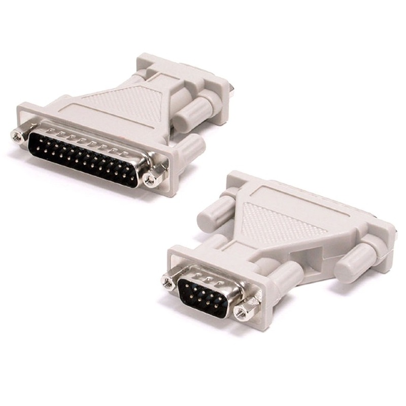 Buy 8Ware D-SUB DB 25-pin to DB 9-pin Male to Male Adapter - MyDeal