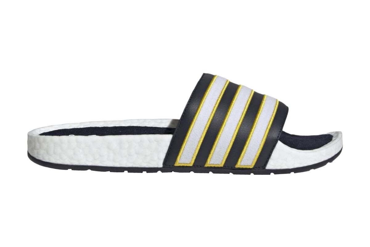 Buy Adidas Originals Men's Adilette Boost Slides (Cloud White/Legend ...