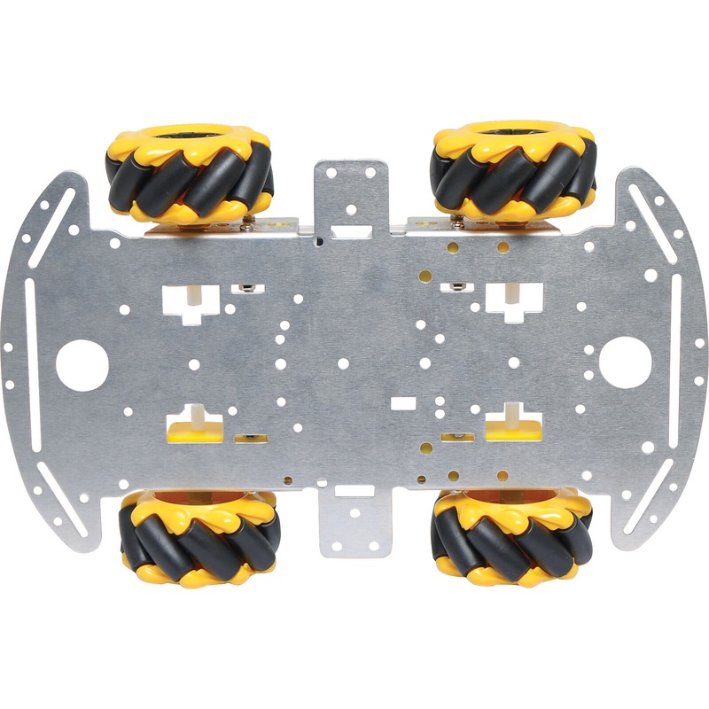 Buy Aluminium Chassis Mecanum Wheel Robotics Base Kit for ...