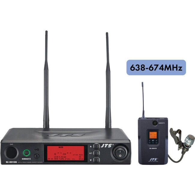 Buy BELT PACK WIRELESS MIC SYSTEM 638-674MHZ - MyDeal Australia