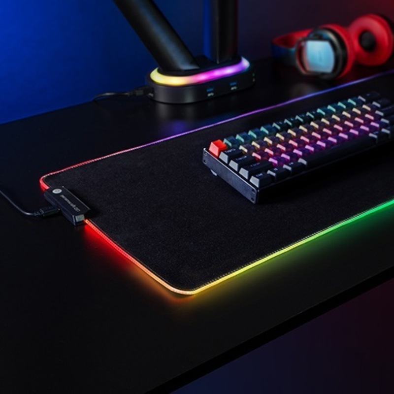 Buy Brateck Large RGB Lighting Gaming Mutispandex Fabric Mouse Pad - MyDeal