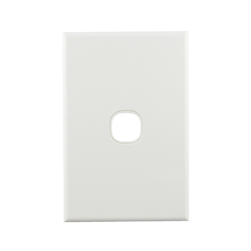 Buy Connected Switchgear Basix S Series Grid Plate 1 Gang - White - MyDeal