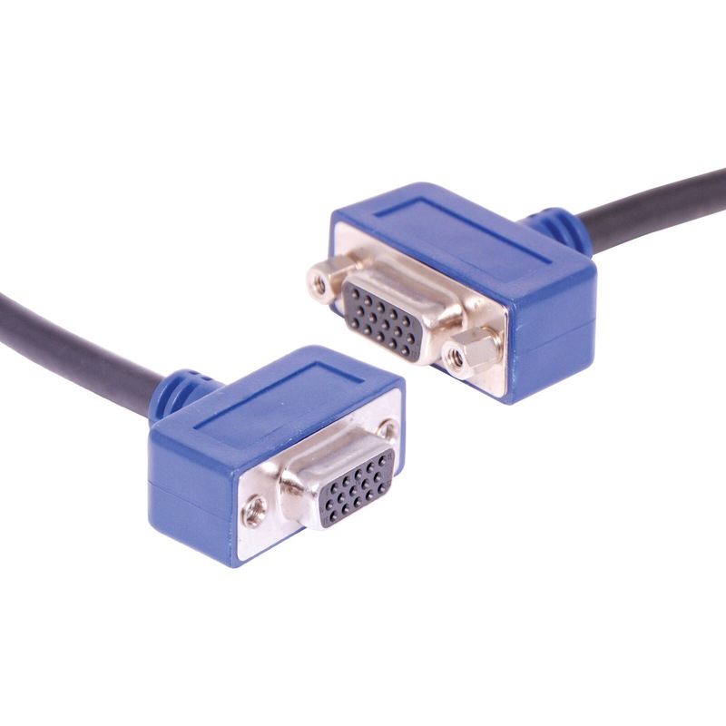 Buy Dynalink VGA Socket To VGA Socket 200mm Wallplate Fly Lead - MyDeal