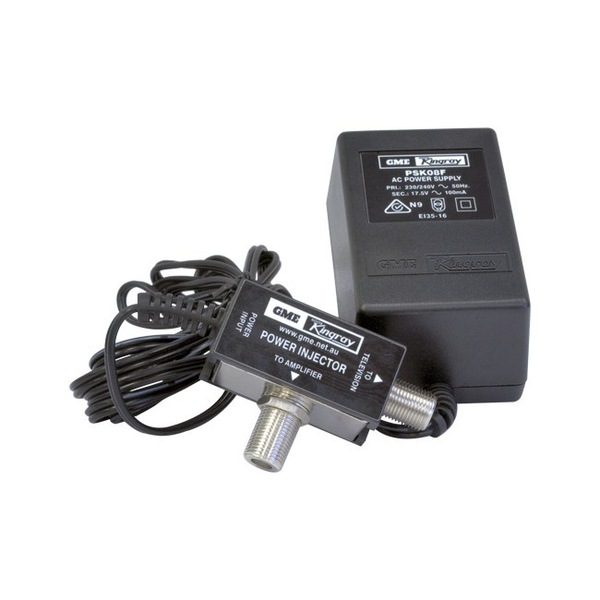 Buy Kingray PSK08F 17.5V AC 100mA Plug Pack F-Type Female Connection ...