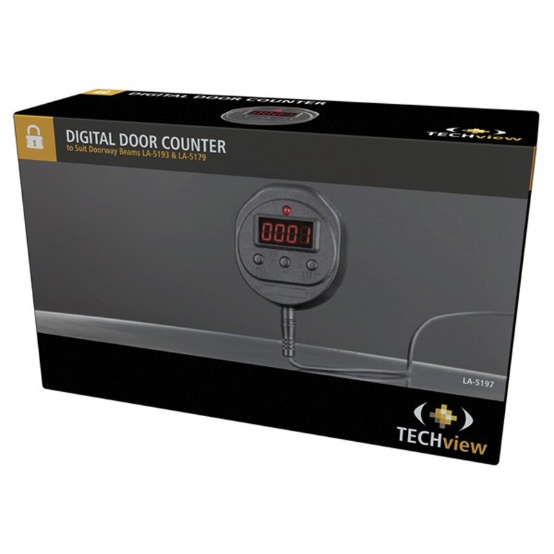 Buy Techview Counter to suit Doorway Beam measure door entry count for ...