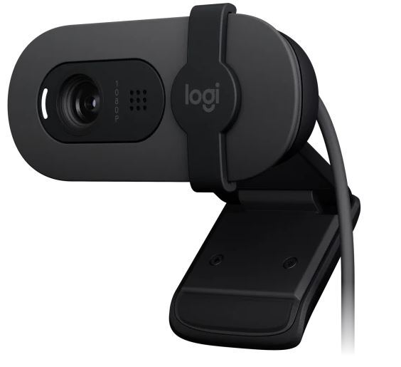 Buy Logitech Brio 100 Full HD 1080p webcam with auto-light balance ...