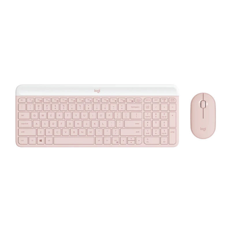 Buy Logitech MK470 Slim Wireless Keyboard & Mouse Combo (Rose) - MyDeal ...