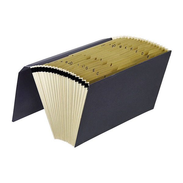 Buy Marbig Expanding File Foolscap A-Z Dark Grey - MyDeal Australia