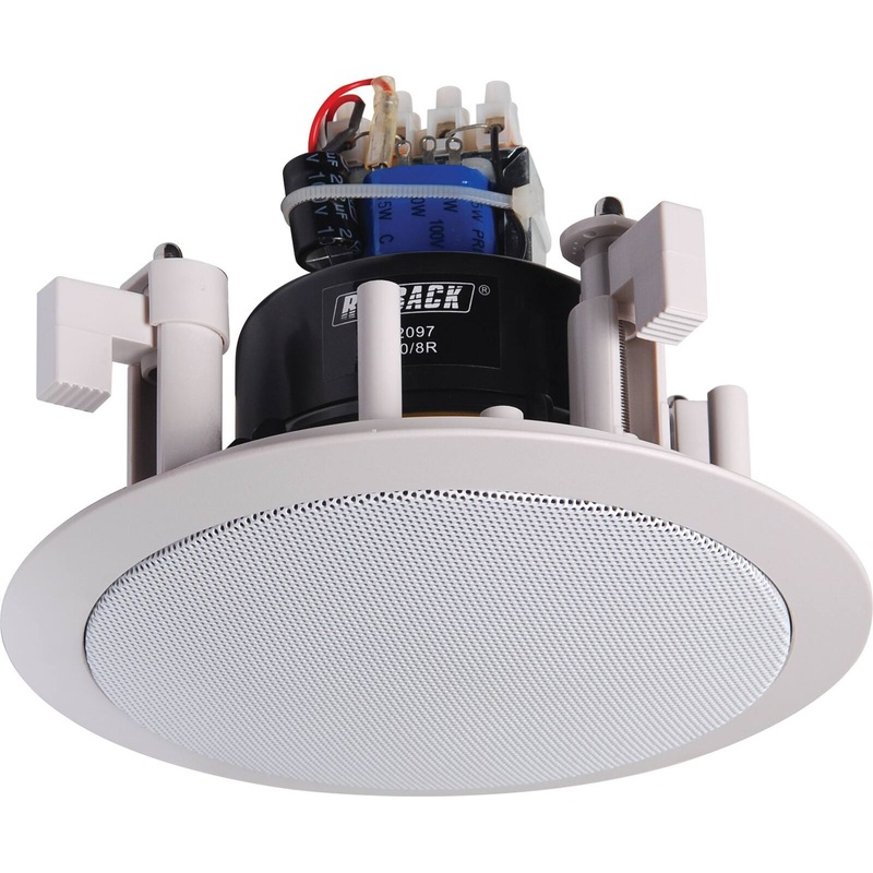 Buy Redback Fastfix 15W 100V IP55 Rated Bathroom Ceiling Speaker - MyDeal