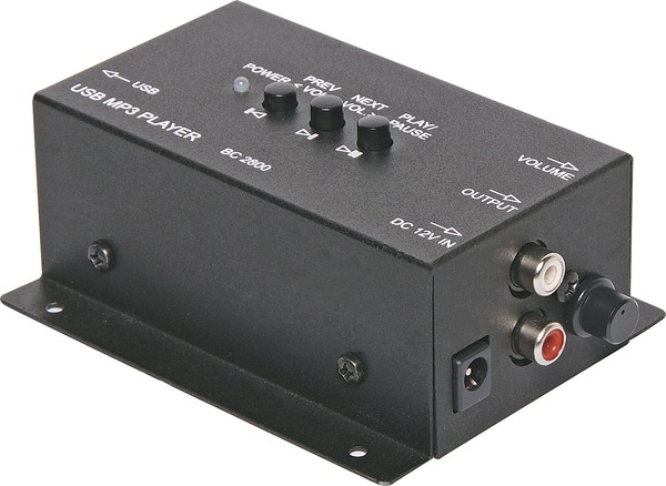 Buy Redback USB MP3 Audio Player For BGM Systems Line Level Volume ...