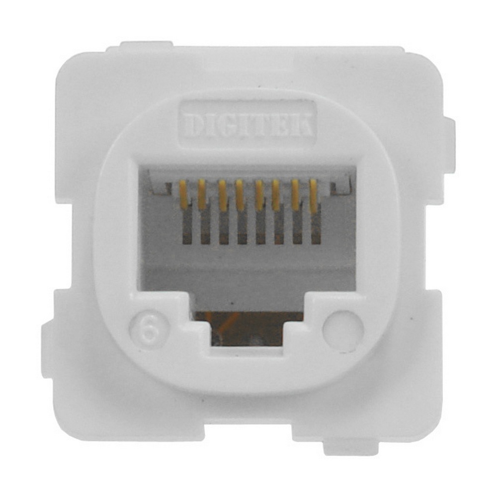 Buy DIGITEK RJ45 CAT6 Mechanism Socket suit Clipsal Style Wall Plates ...