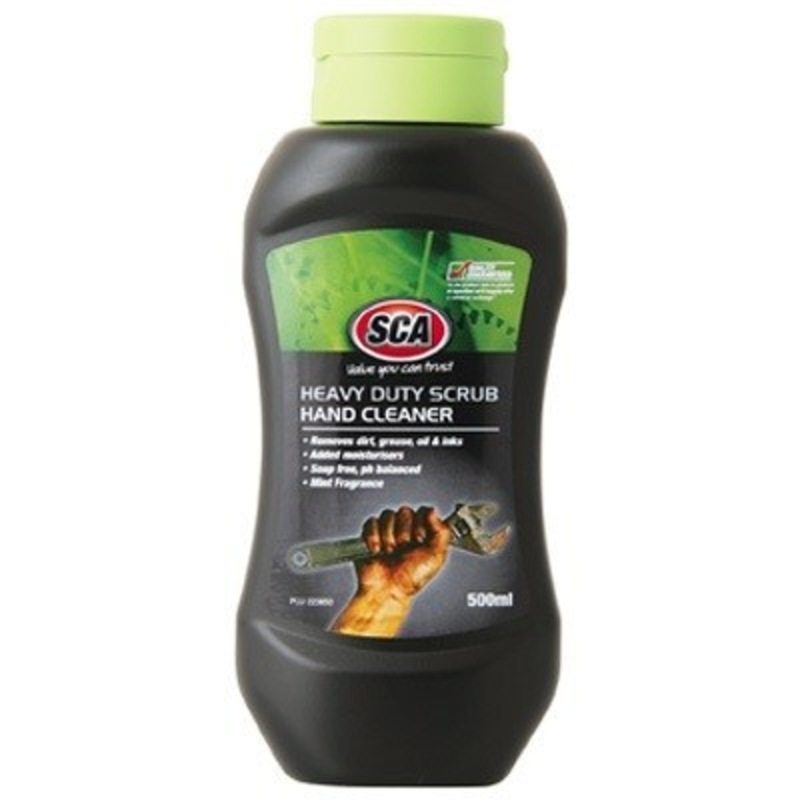 Buy SCA Heavy Duty Scrub Hand Cleaner Mint Fragrance 500ml - MyDeal