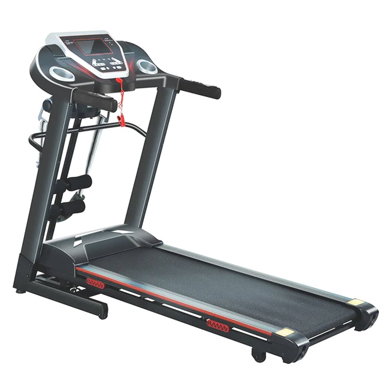 Fitness Master Auto Incline Multi-functional Treadmill Pulse Sensor LCD ...