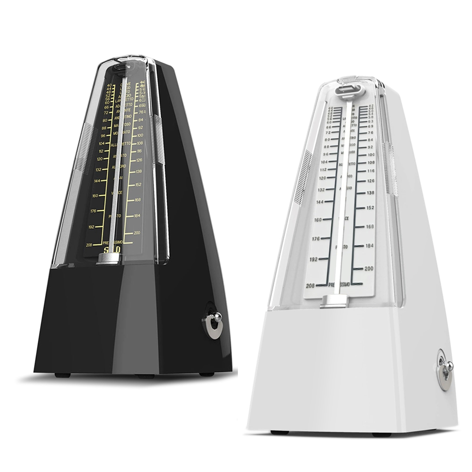 Buy Mechanical Metronome for Piano Guitar Violin Ukulele Player Black ...