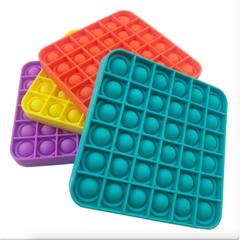 Buy 3D Multi Push Pop Its Fidget Toy Push Bubble Kids Focus Sensory ...