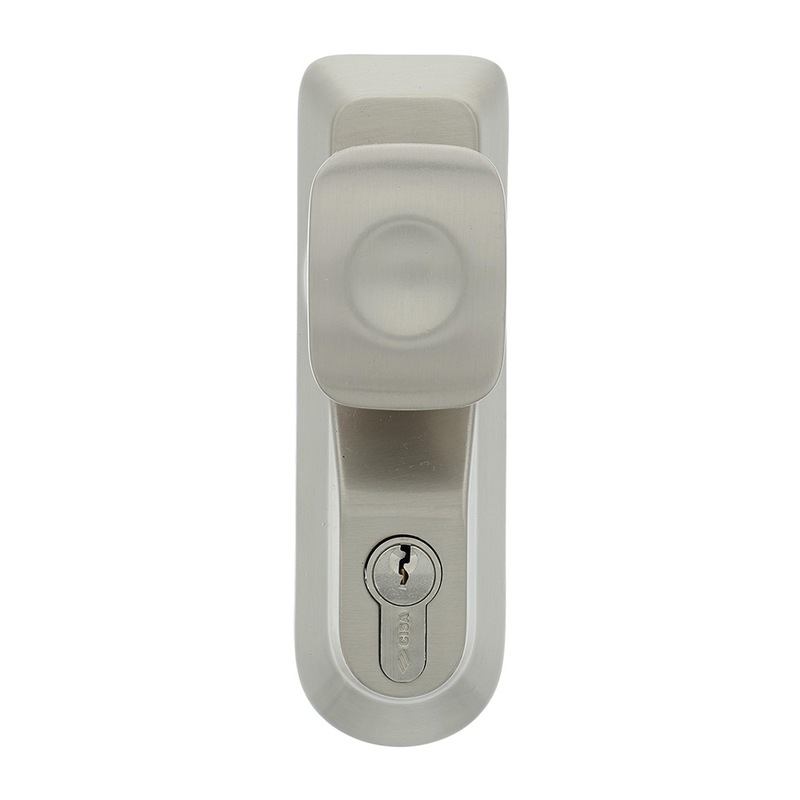 Buy Briton Door Knob Outside Access Trim Device Silver B1413/KE - MyDeal