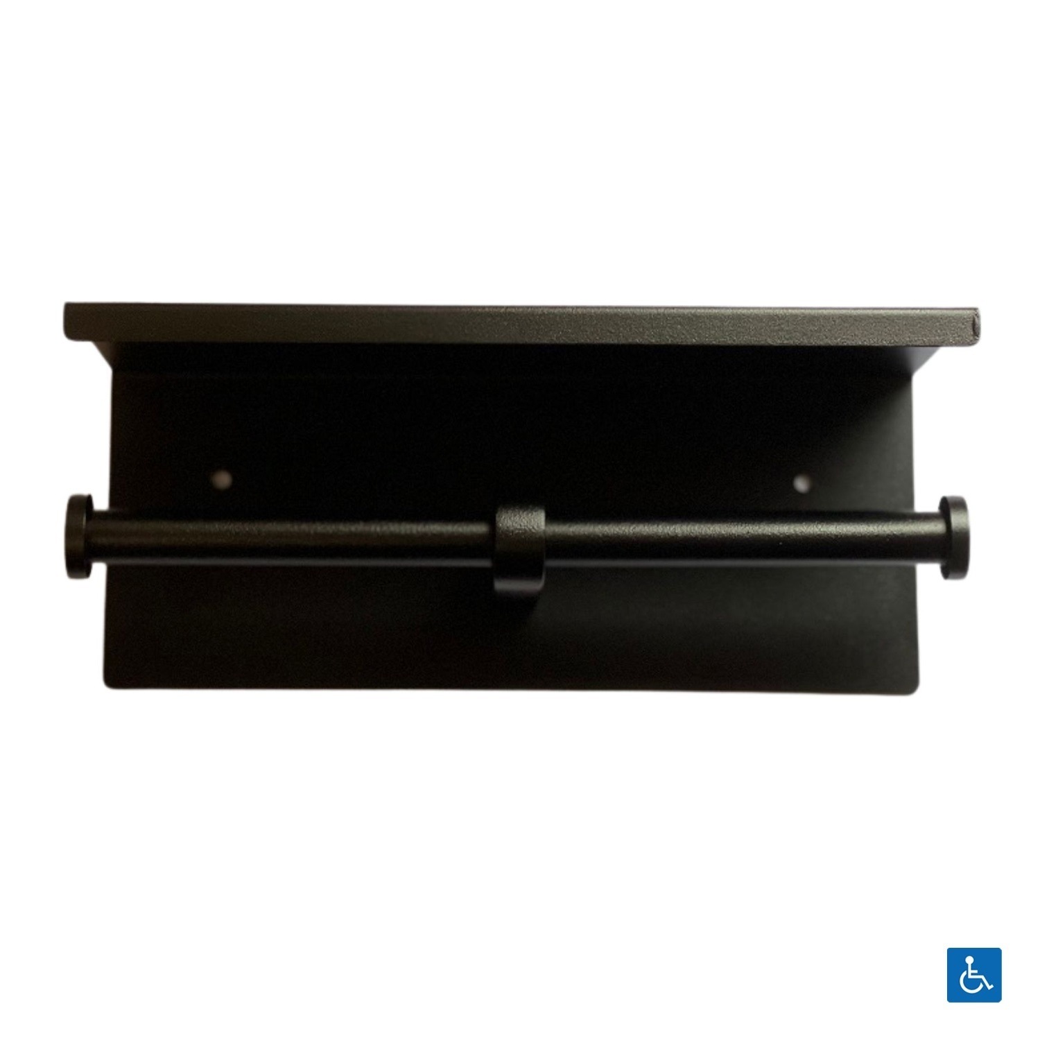 Buy Metlam Double Toilet Roll Holder with Shelf Top - Available in ...