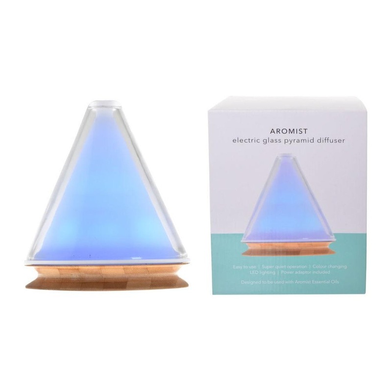 Buy AROMIST GLASS PYRAMID DIFFUSER - MyDeal