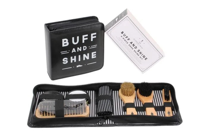 Buy DAPPER CHAP SHOE SHINE KIT - MyDeal Australia