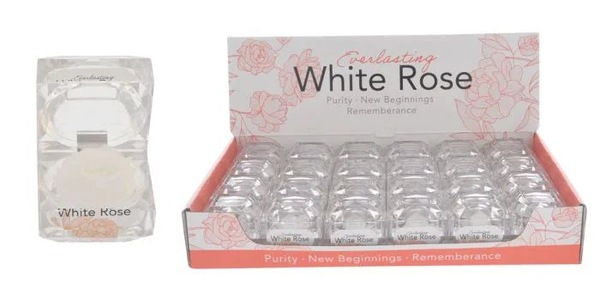 Buy Everlasting White Rose Box Mydeal Australia