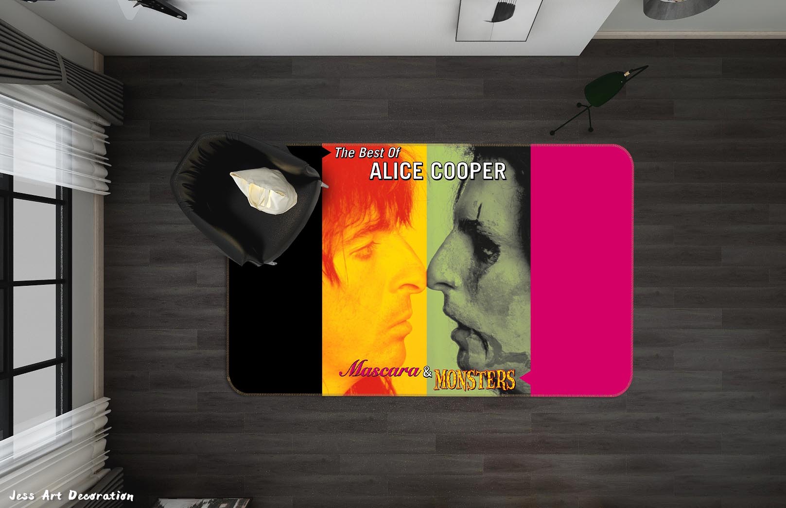 Buy 3D Alice Cooper Rock Band Non-Slip Rug Mat 238 - MyDeal Australia