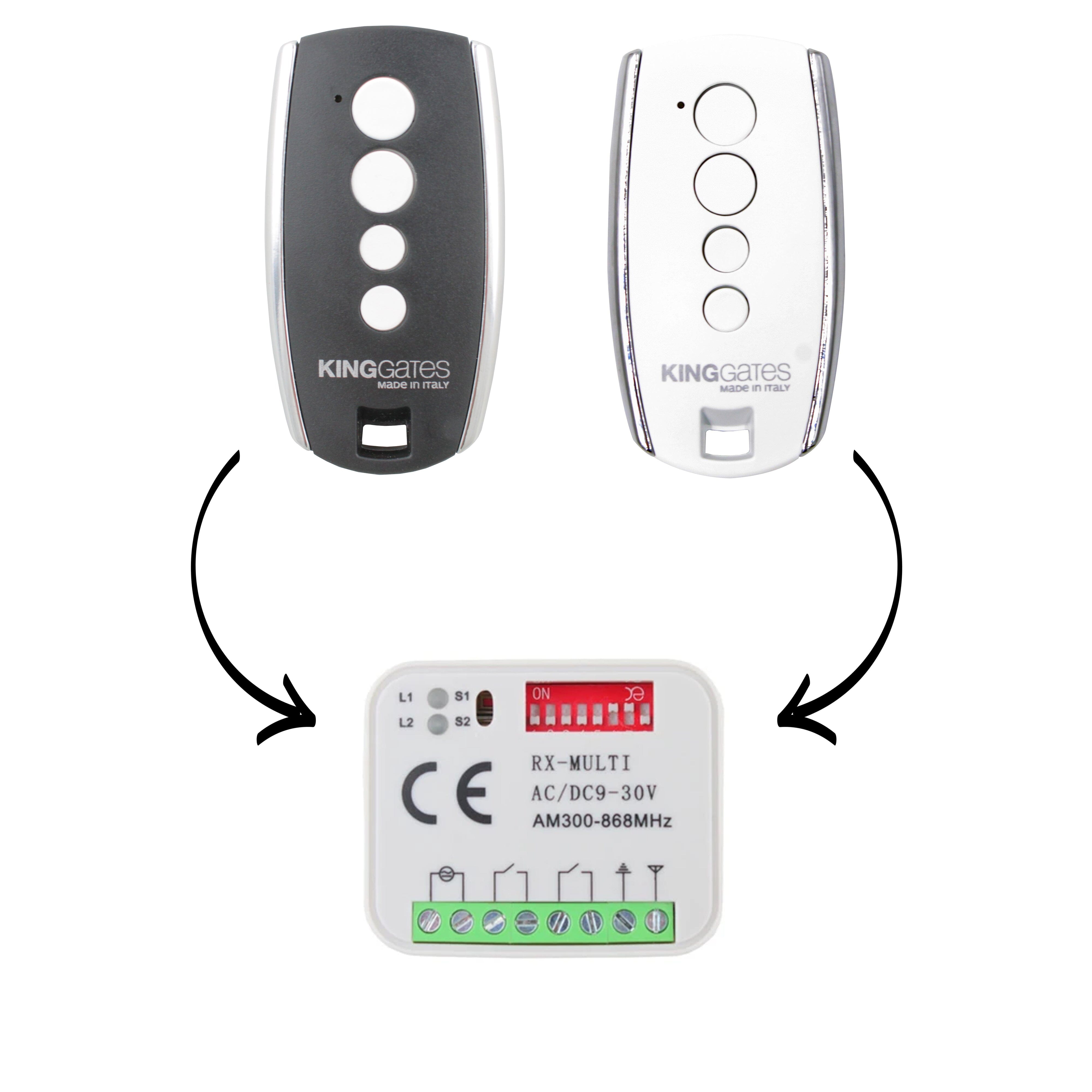 Buy King Gates Compatible Receiver - MyDeal Australia