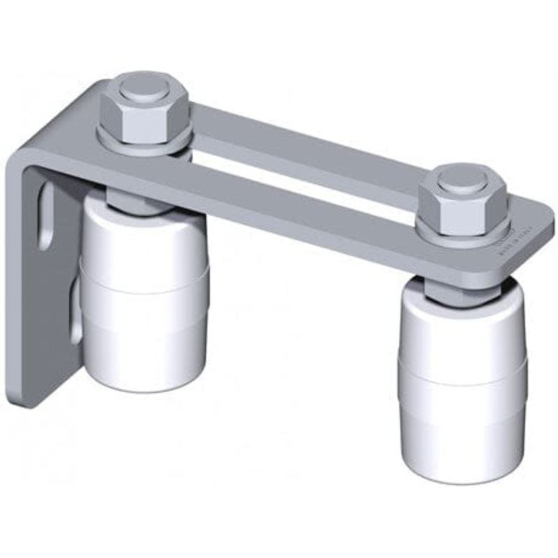 Buy Sliding Gate Top-Guide With 2 Nylon Rollers - MyDeal