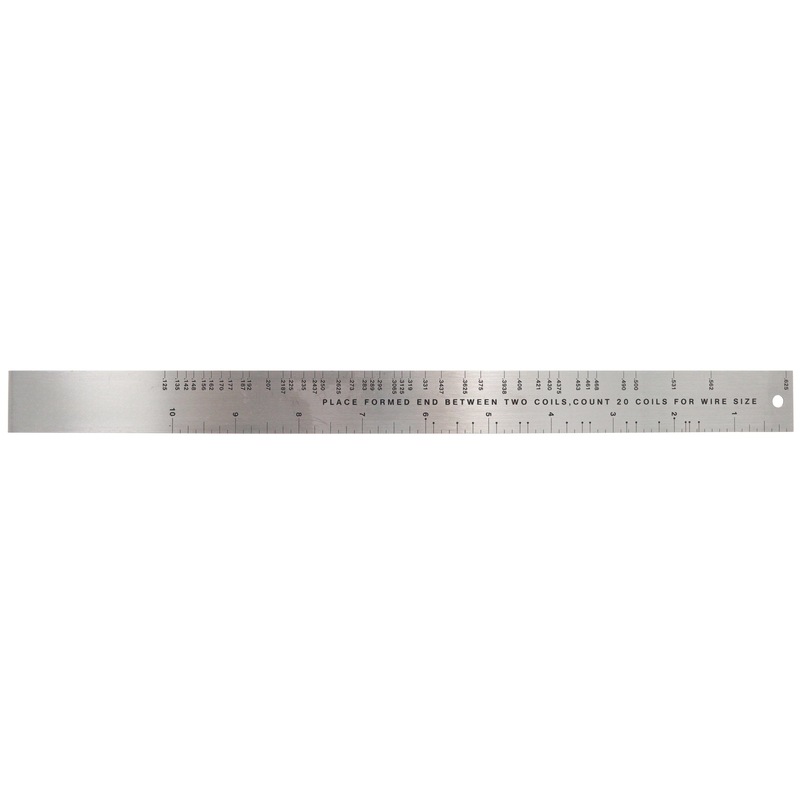 Buy Spring Wire Gauge Ruler - MyDeal