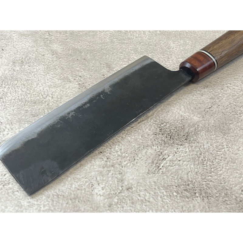 Buy Premium Japanese Blue Steel Nakiri 170mm knife - Made in Japan - MyDeal