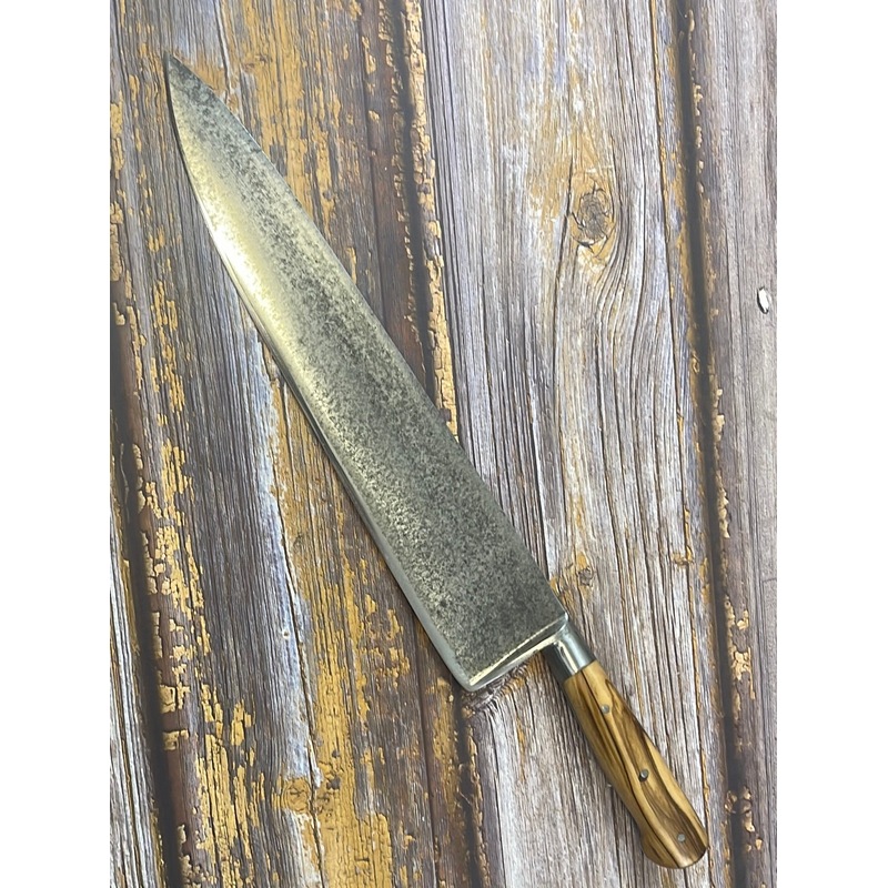 Buy Premium Vintage Sabatier Chef 32cm Knife Fully Restored Olive Wood ...