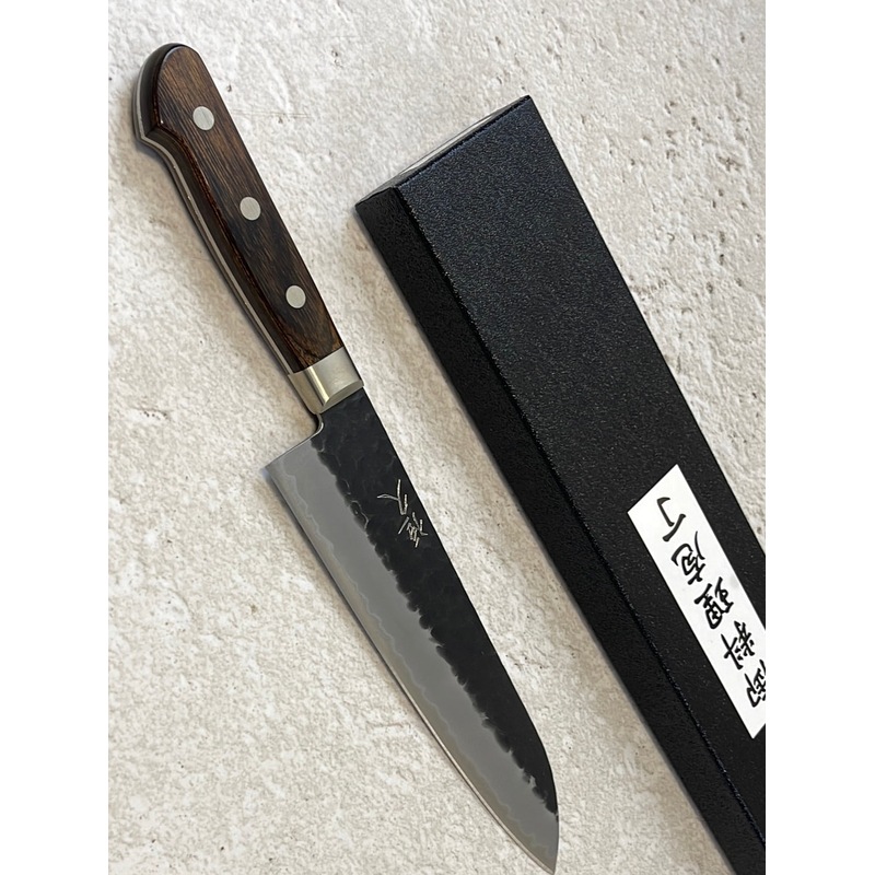 Buy Tsunehisa Aogami Super Kuro Tsutime Santoku Knife 180mm - Made in ...