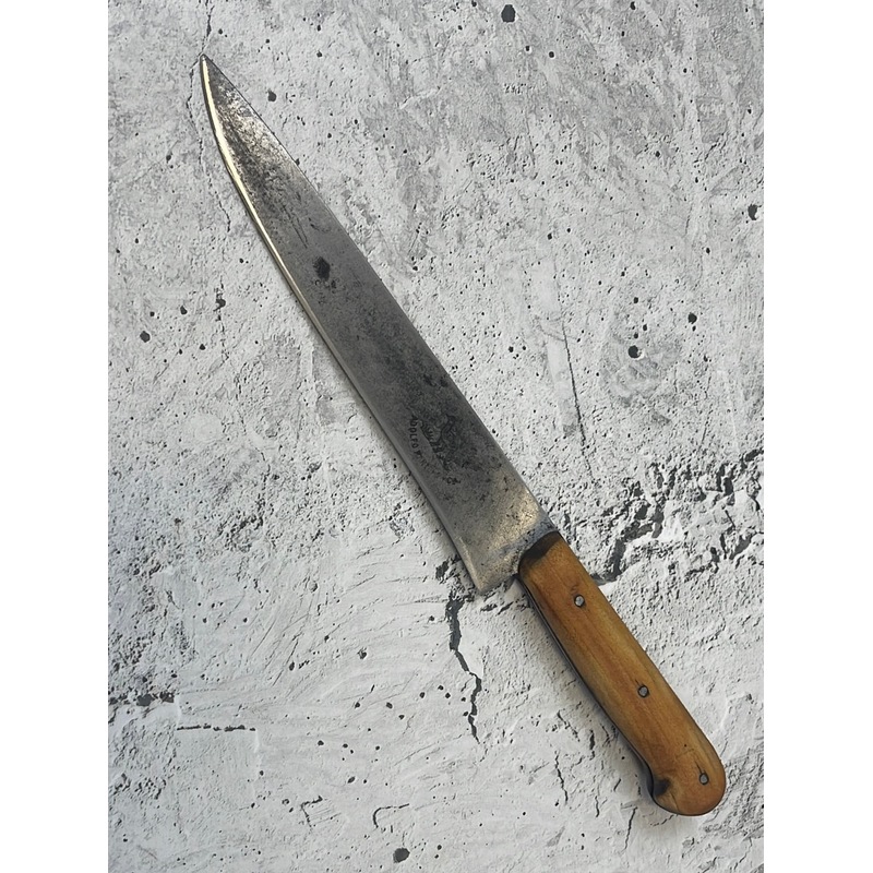 Buy Vintage French Chef Knife Carbon Steel Made in France 827 - MyDeal