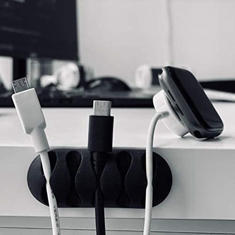 10Pcs/set Cable Clips Multipurpose Cord Holder Self-Adhesive Cord ...