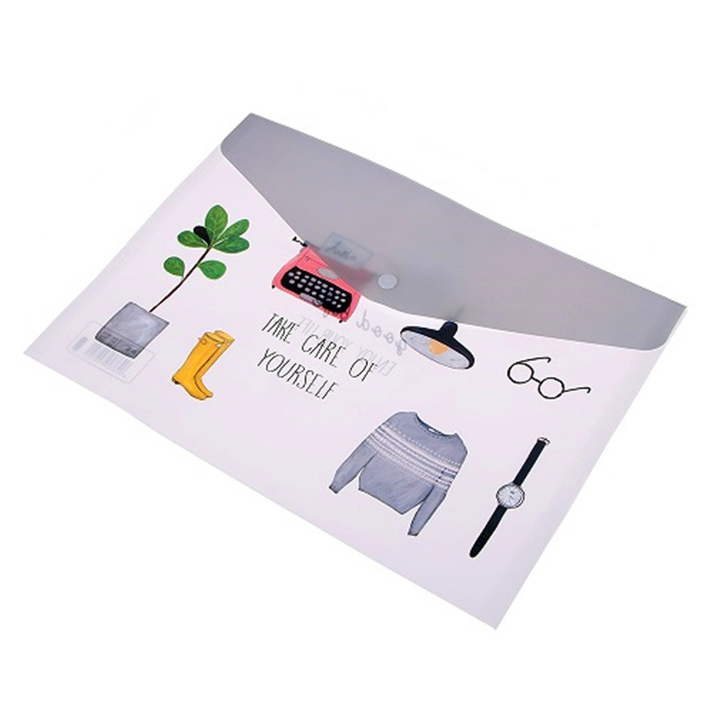 Buy 11PC Simple A4 File Folder Document Filing Bag Business Briefcase ...
