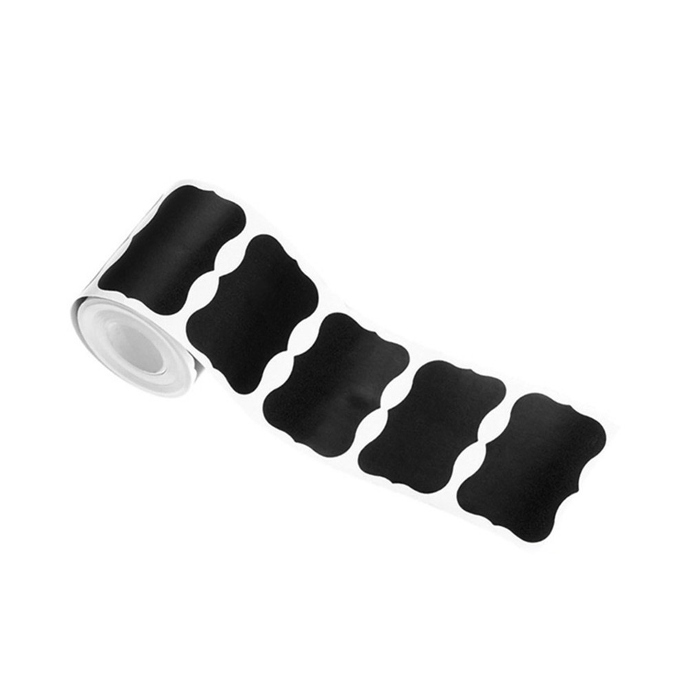 Buy 150Pcs/roll Blank Chalkboard Labels sticker Erasable Chalk Pen ...