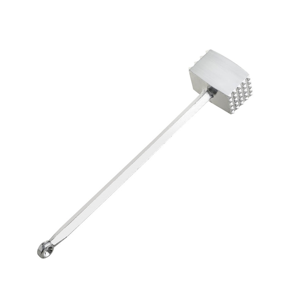 Buy 1Pcs Small Size Aluminum Long Handle Meat Hammer Meat Tenderizer ...