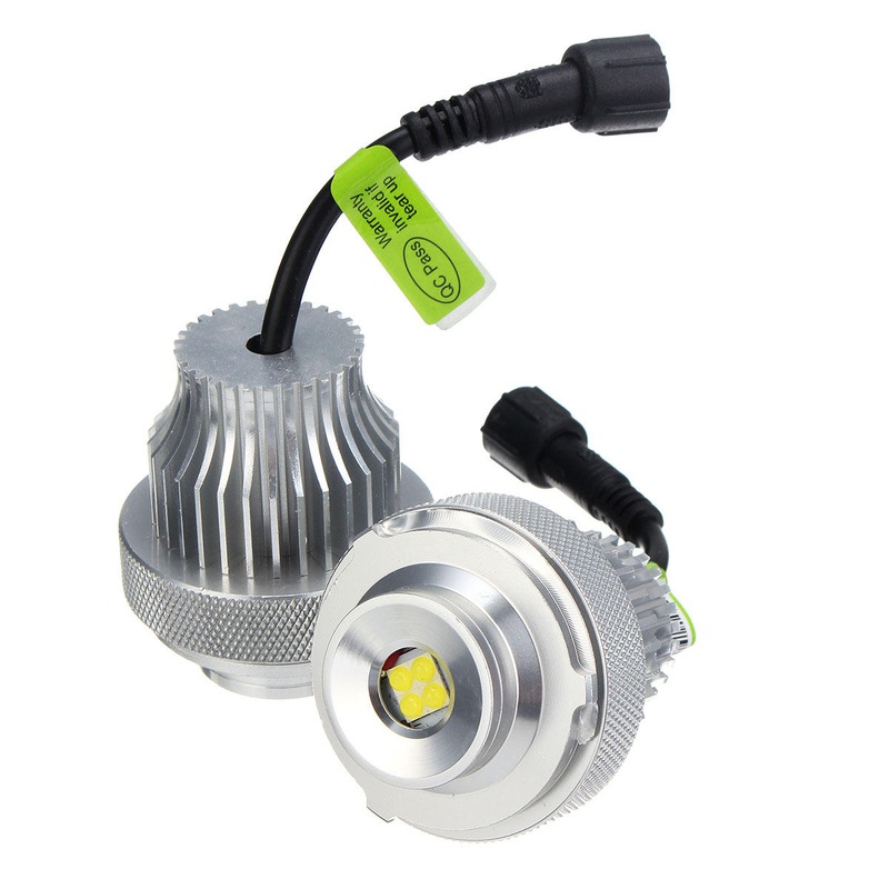 Buy 2PCS 20W LED Angel Eyes Lights Halo Ring Bulb 45cm White for BMW ...