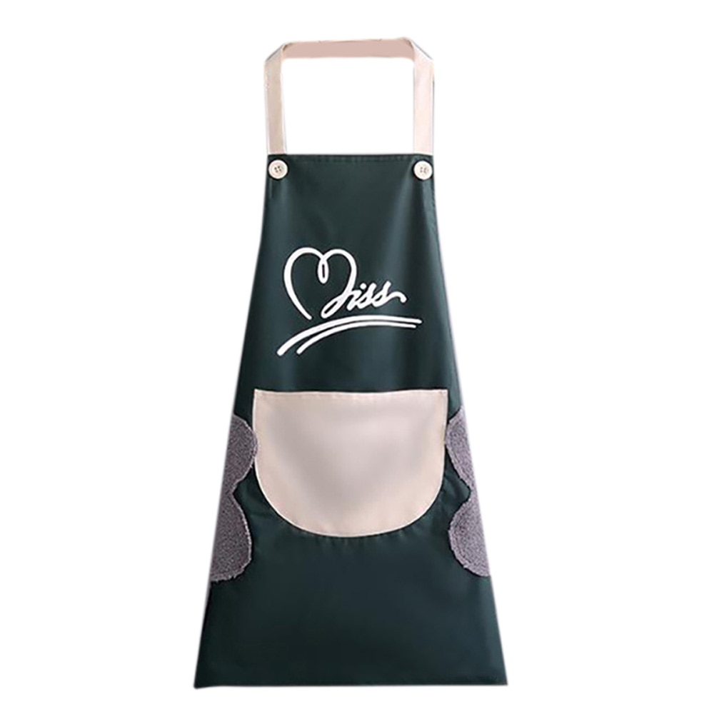 Buy 2Pcs Home Waterproof Hand Wiping Kitchen Apron Beloved Waterproof ...
