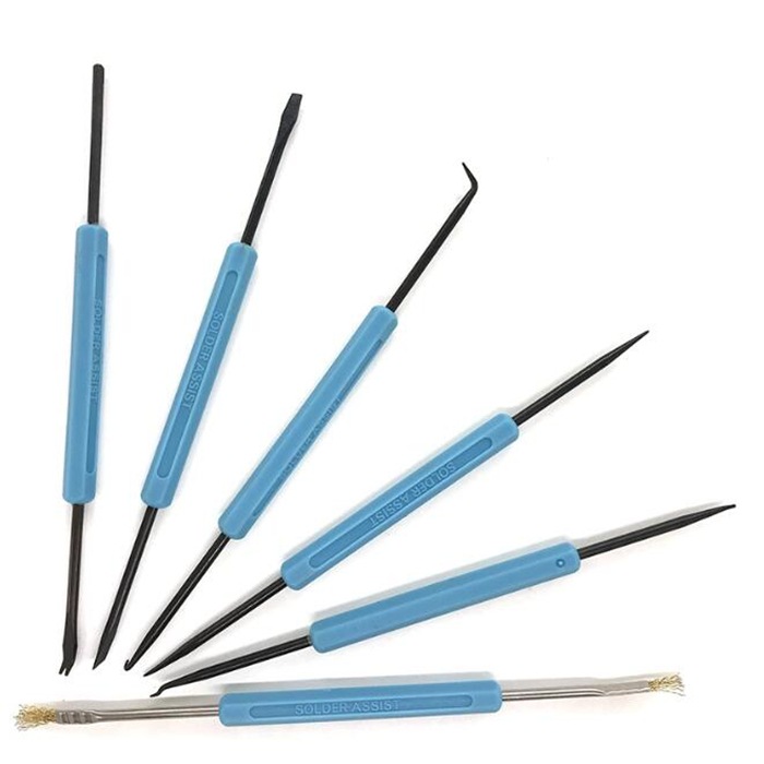 Buy 2Set 6 In 1 Soldering Aid Tools for PCB Repairing Rework - MyDeal ...
