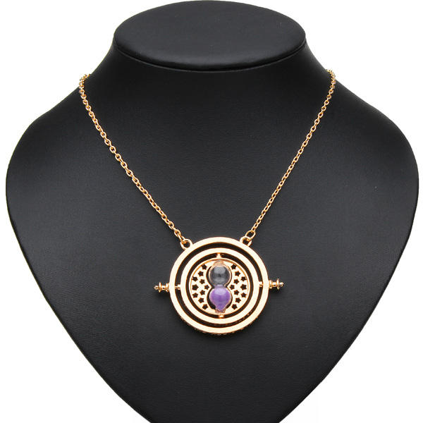 Buy 4Pcs Time Turner Rotating Pendant Necklace - MyDeal Australia