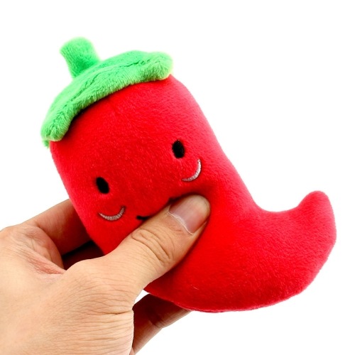 Buy 5Pcs Plush Sound Pet Red Peppers Stuffed Toys (14 * 6cm) - MyDeal ...