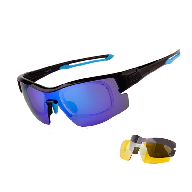 Buy Anti-Ultraviolet Bike Spectacles Polarization Removable Lens 3 ...