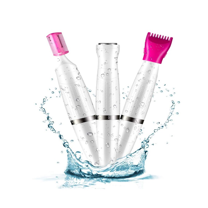 Buy Bikini Trimmer for Women, 3 in 1 Electric Ladies Shaver Facial Hair ...