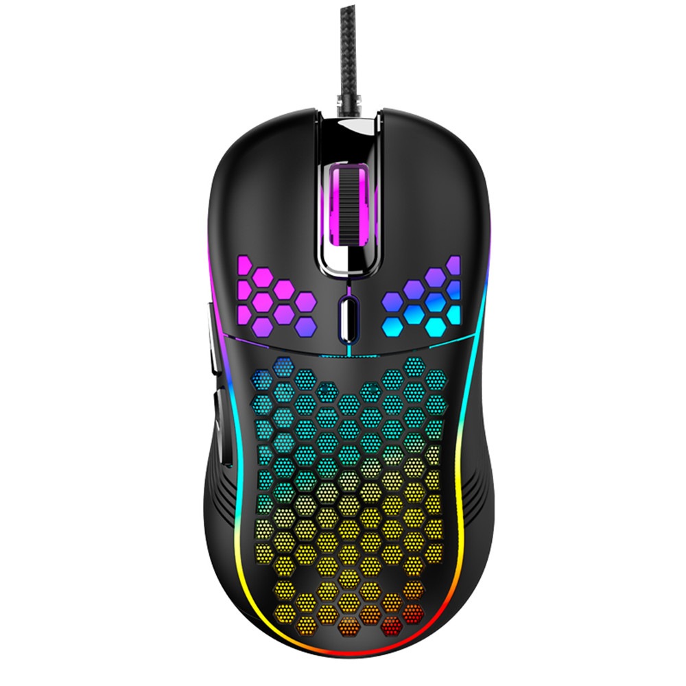 Buy Colorful Wired Hole Mouse Lightweight Beehive Profession Gamers ...