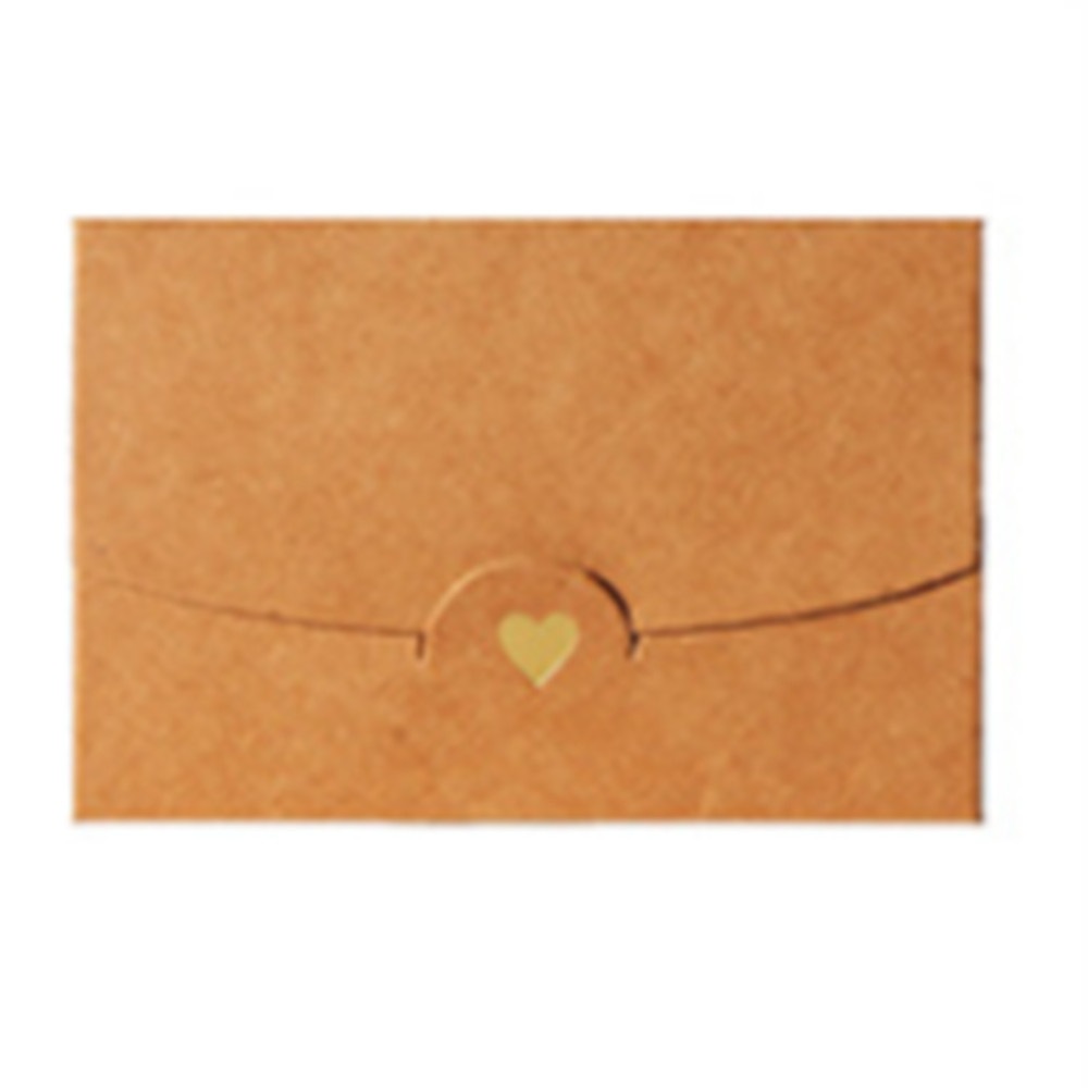 Buy Cute Envelopes Set Small Pearl Mini Heart Letter Vintage Paper ...