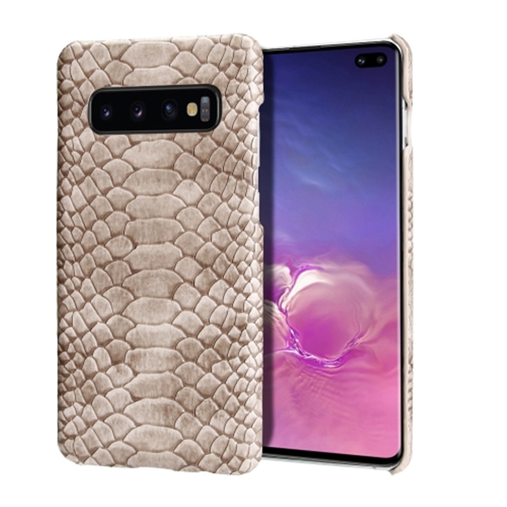 Buy For Galaxy S10e Snakeskin Texture PC + PU Case(Grey) - MyDeal Australia