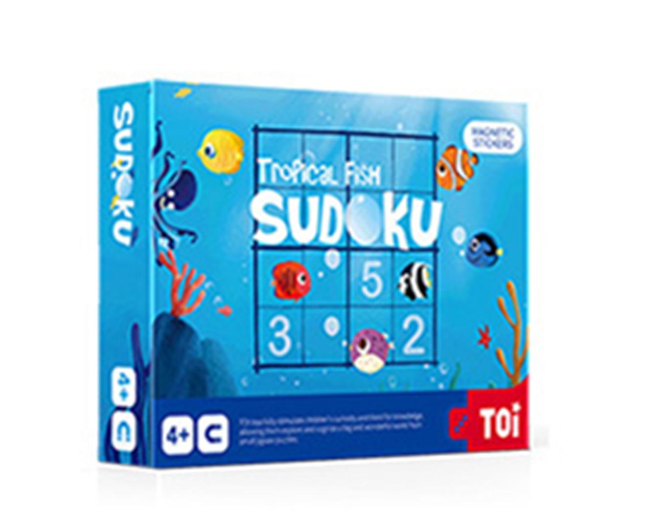 Buy Paper Logic Thinking Educational Toys Tropical Fish Sudoku Table ...